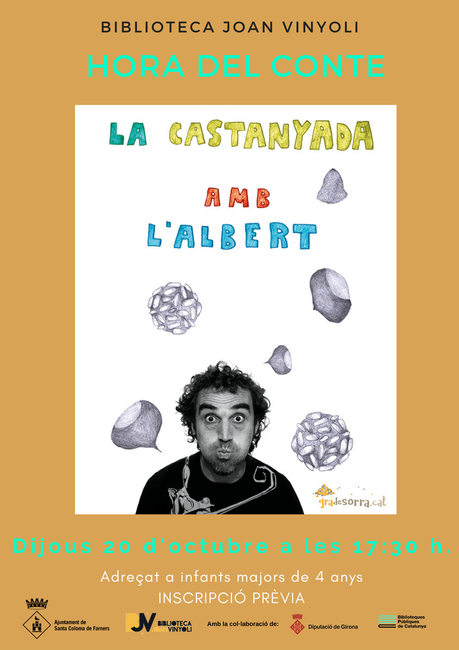 Explica’m la castanyada, amb Gra de Sorra - Hora del conte | SCF ...